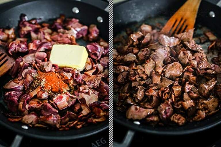 Taco Keto Bacon Liver Skillet | KetoDiet Blog