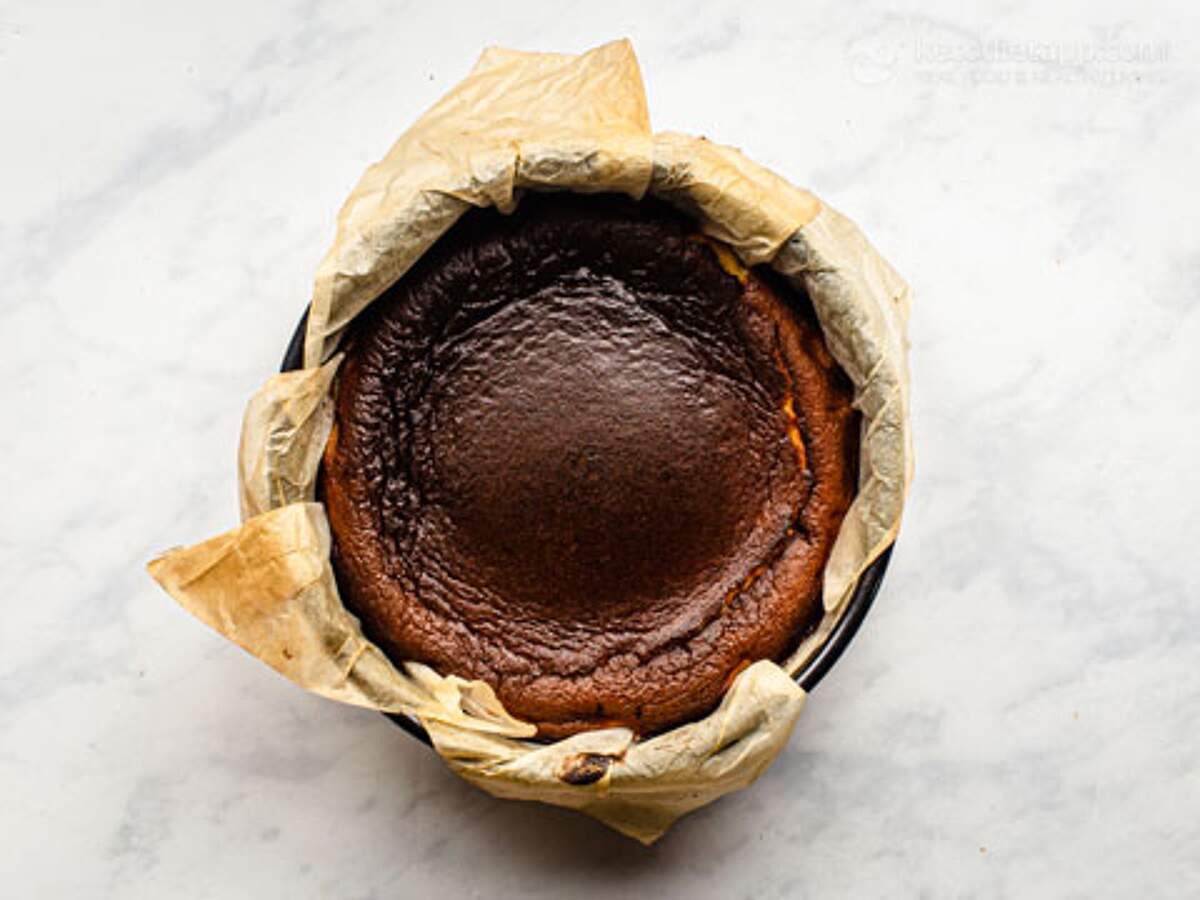 Keto Basque Burnt Cheesecake | KetoDiet Blog