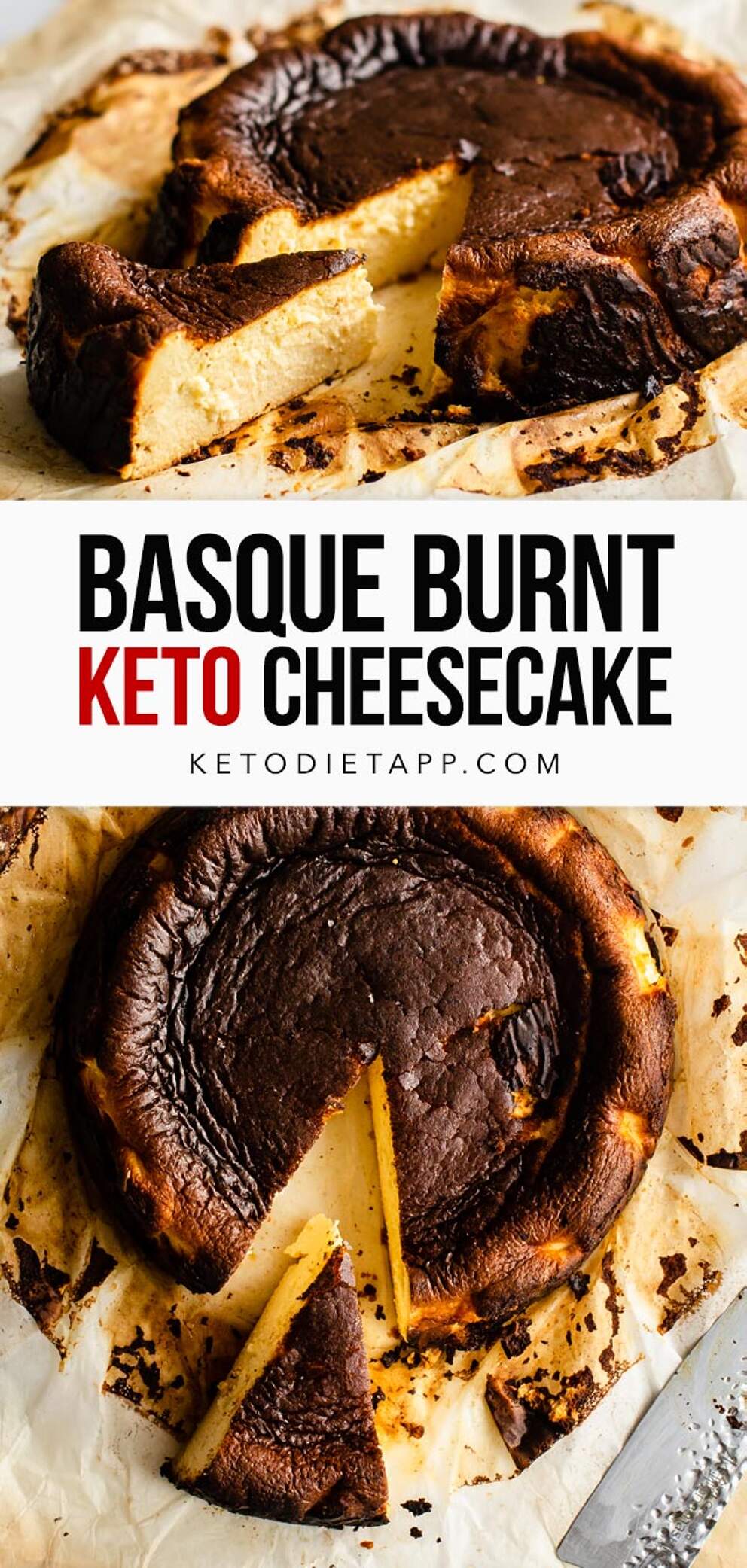 Keto Basque Burnt Cheesecake | KetoDiet Blog
