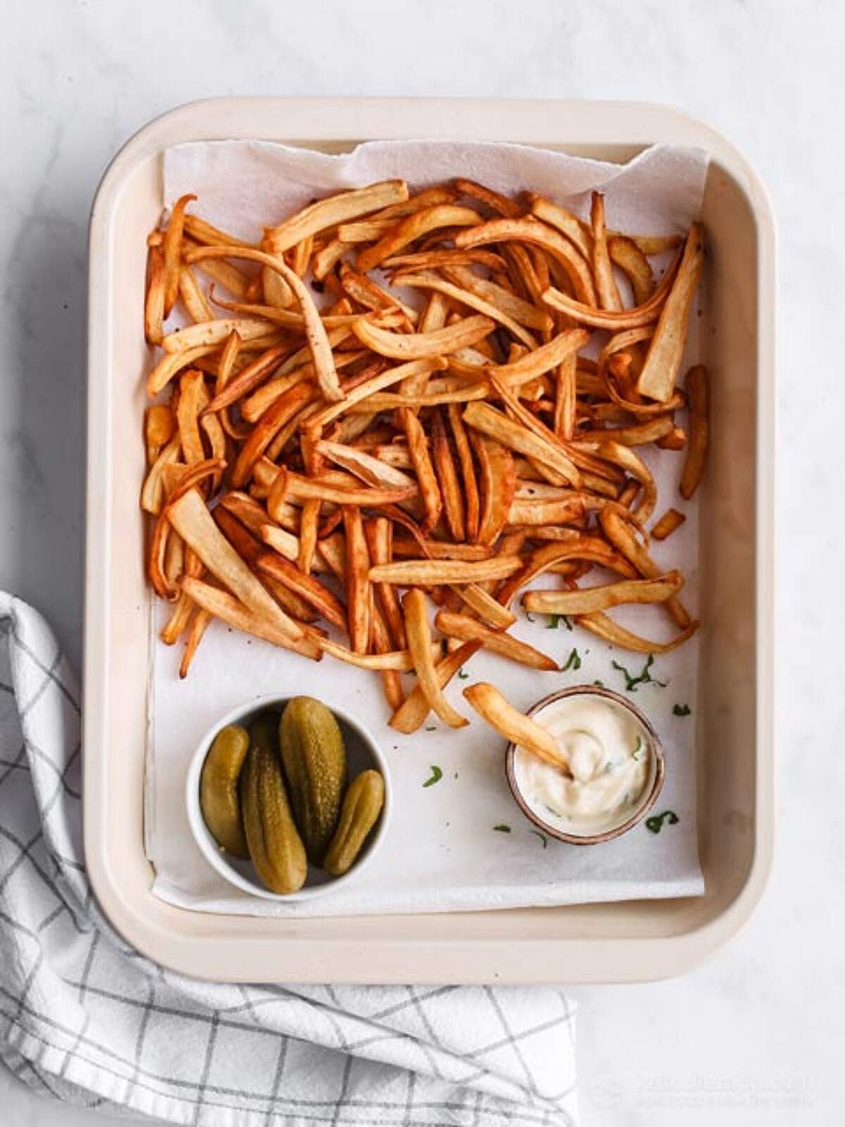 Crispy Low-Carb French Fries | KetoDiet Blog
