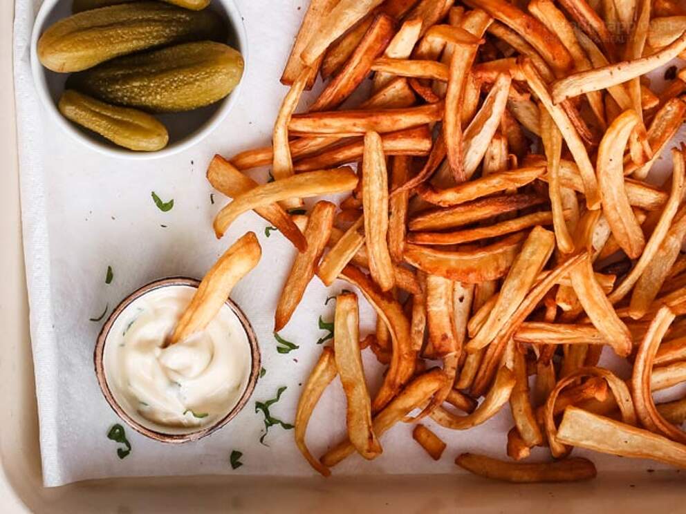 Crispy Low-Carb French Fries | KetoDiet Blog