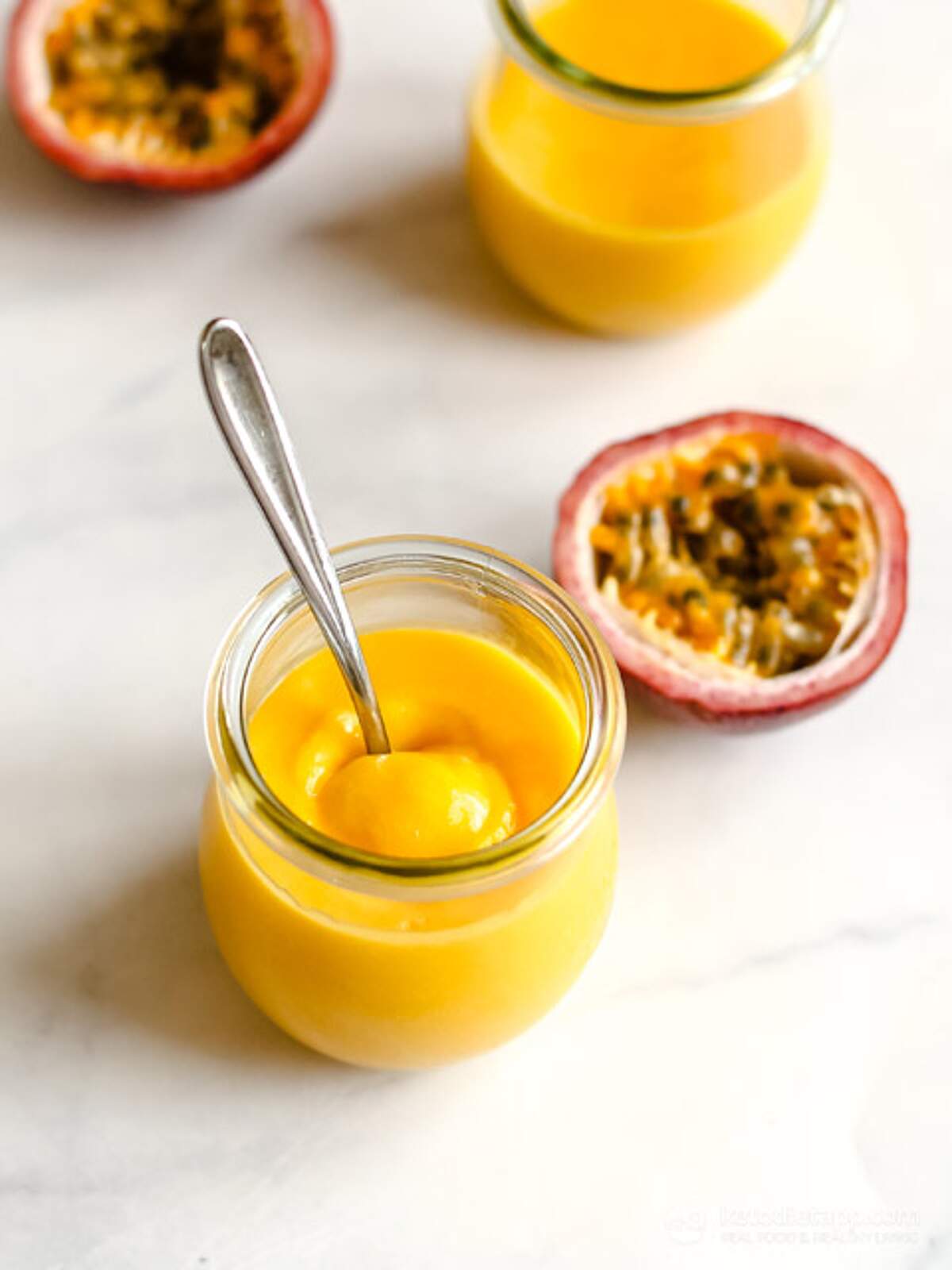 Low-Carb Passion Fruit Curd | KetoDiet Blog