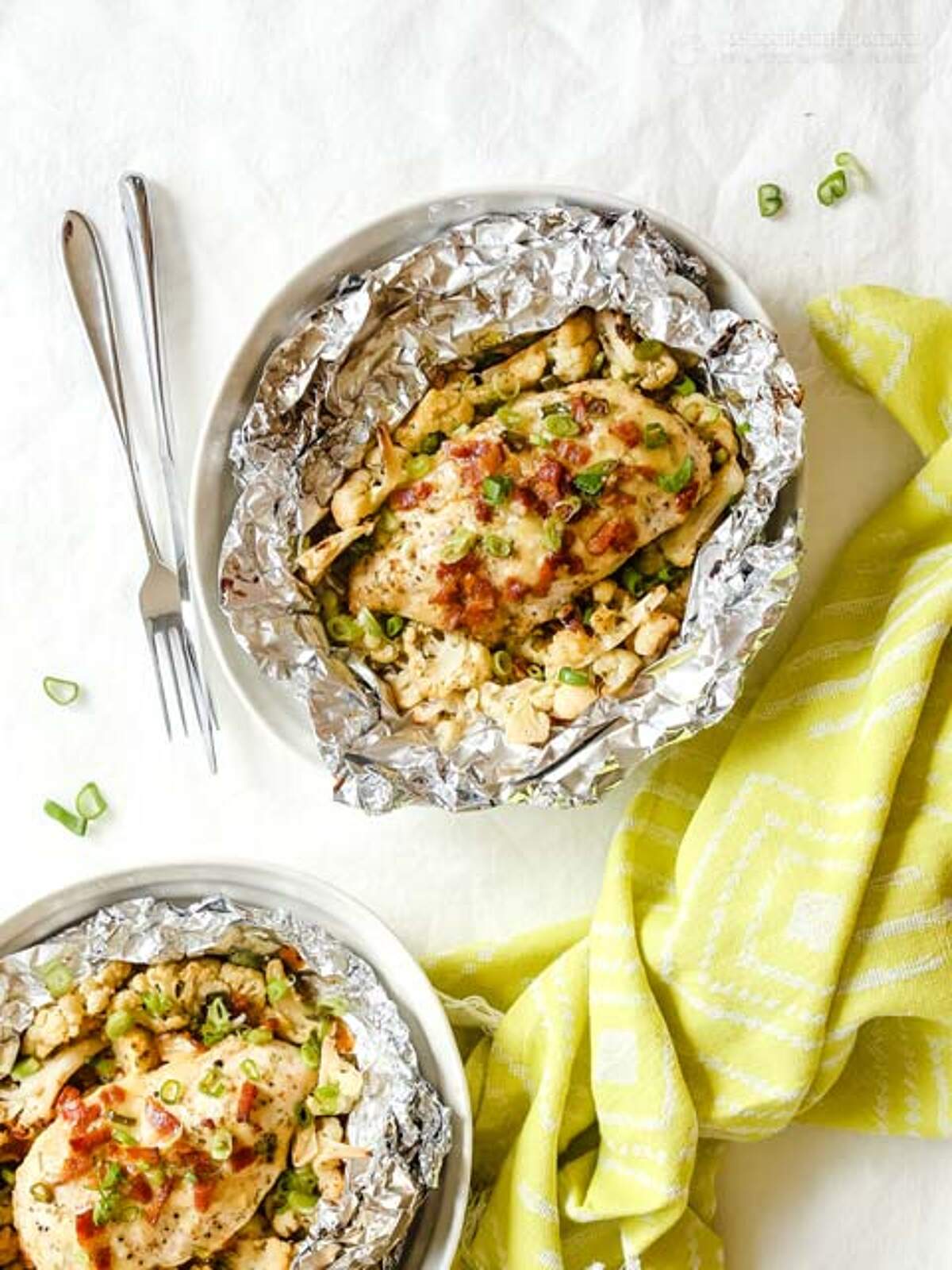 Low-Carb Ranch Chicken Foil Packets | KetoDiet Blog