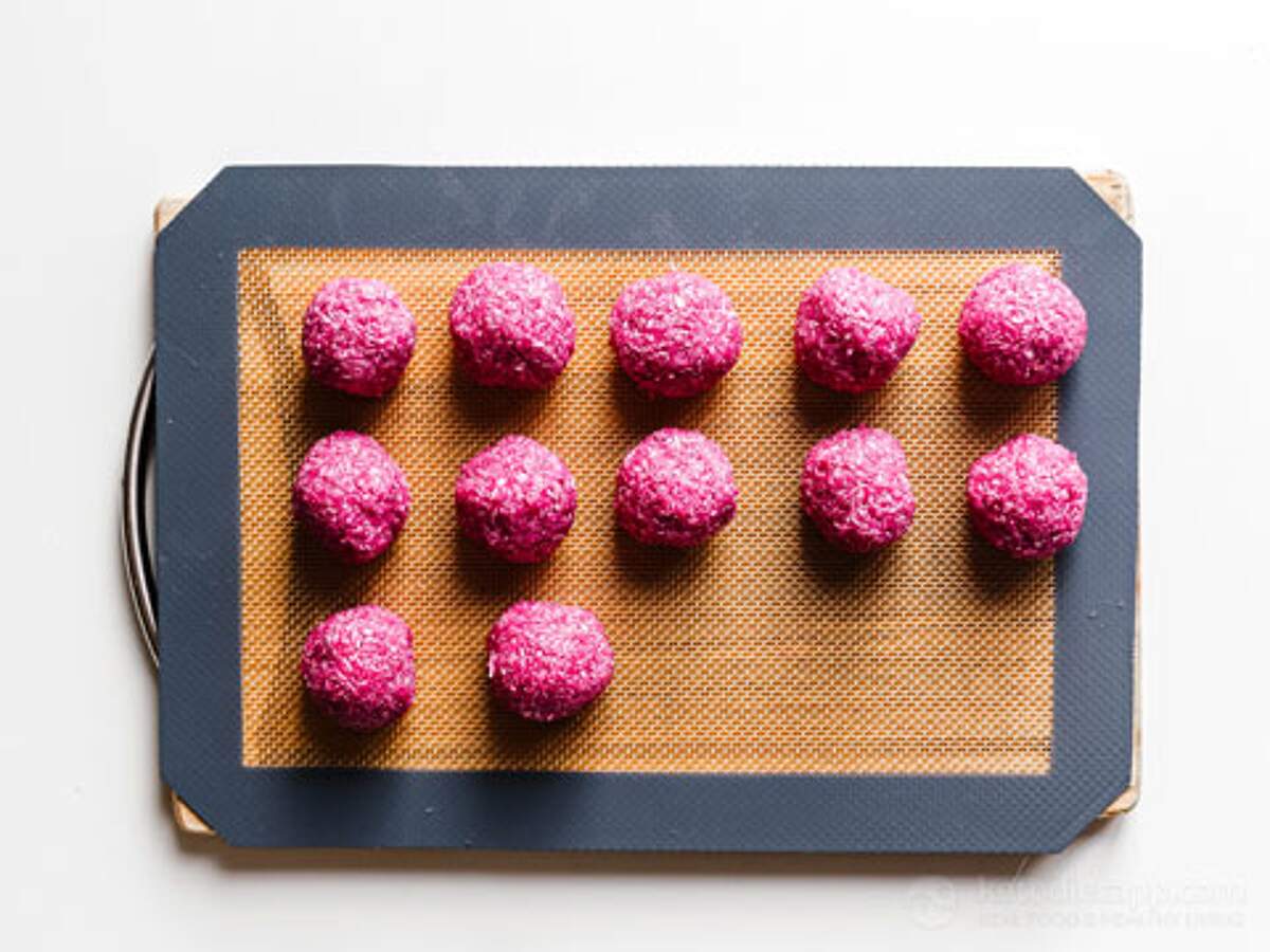 Keto Chocolate Covered Pink Truffles | KetoDiet Blog