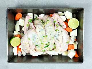 Ginger & Lime Spatchcock Chicken | KetoDiet Blog