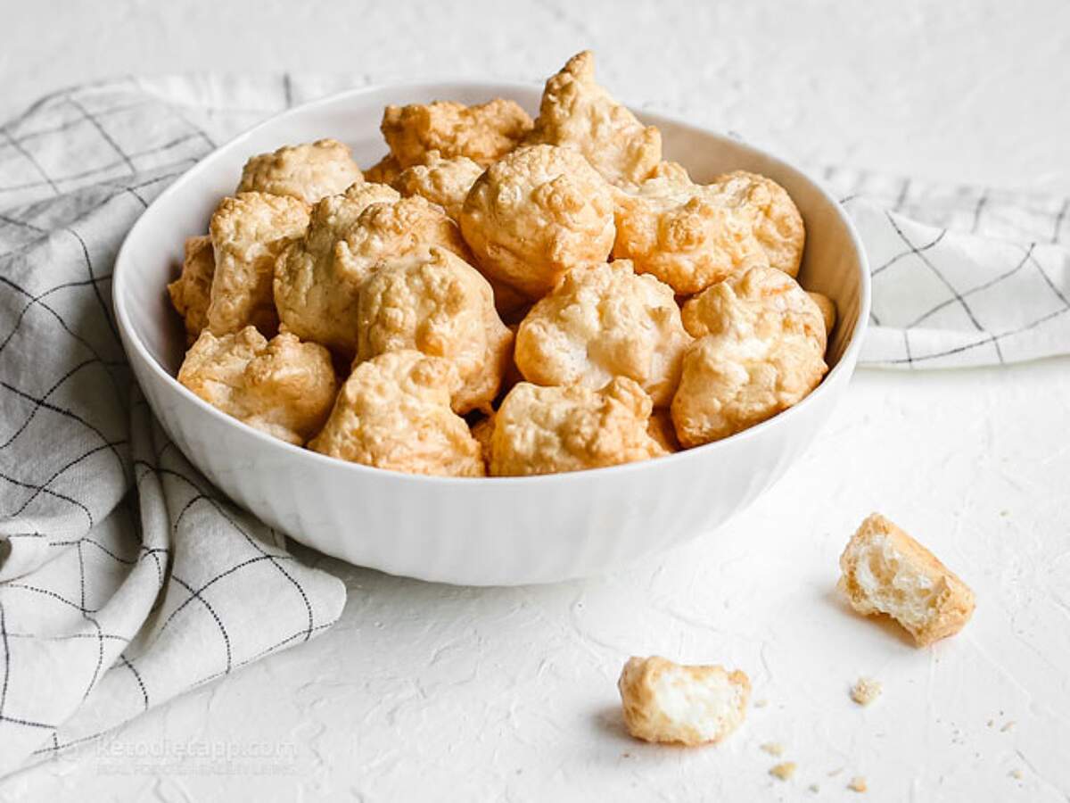 Cheesy Keto "Popcorn" | KetoDiet Blog