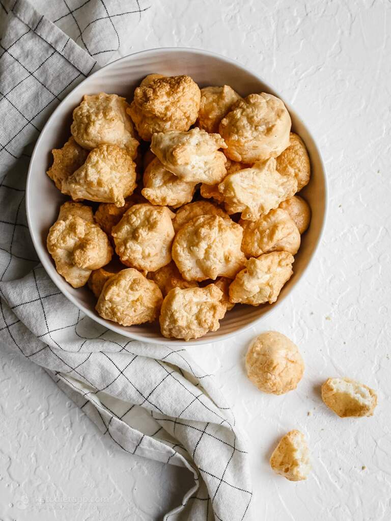 Cheesy Keto "Popcorn" | KetoDiet Blog