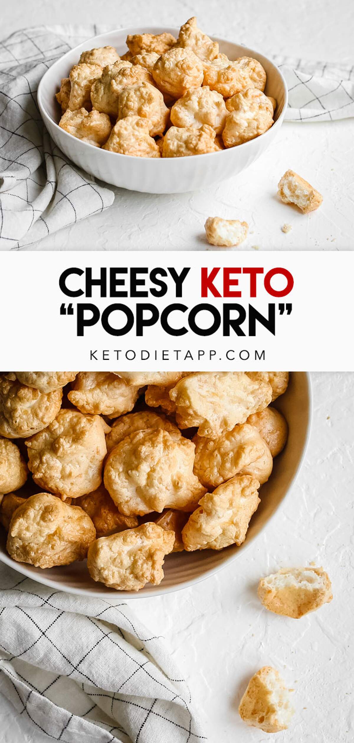 Cheesy Keto "Popcorn" | KetoDiet Blog