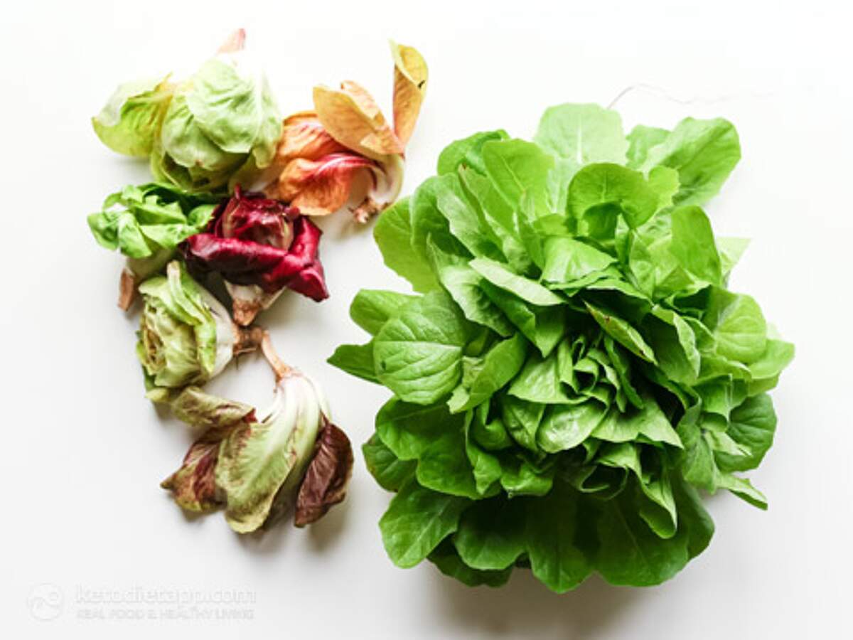 Crunchy Lemon & Herb Lettuce Salad | KetoDiet Blog