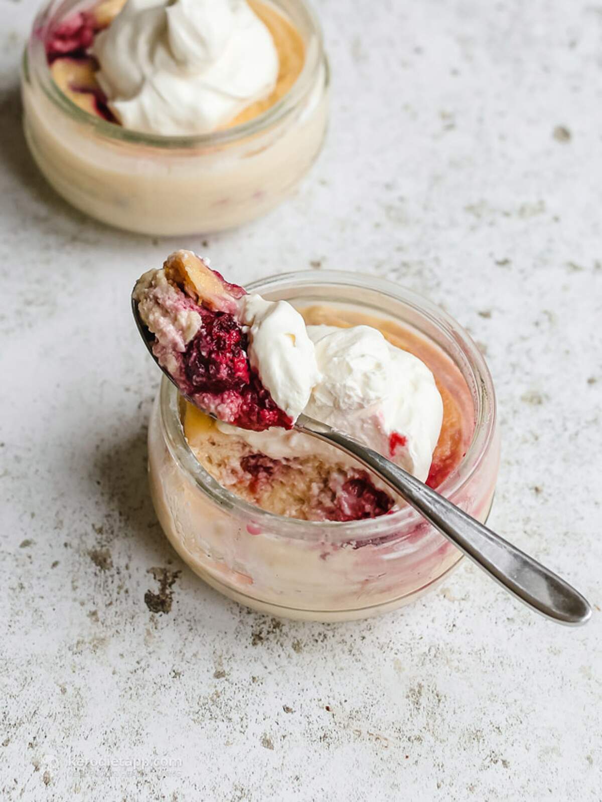 Low-Carb Berry Mug Cheesecake | KetoDiet Blog