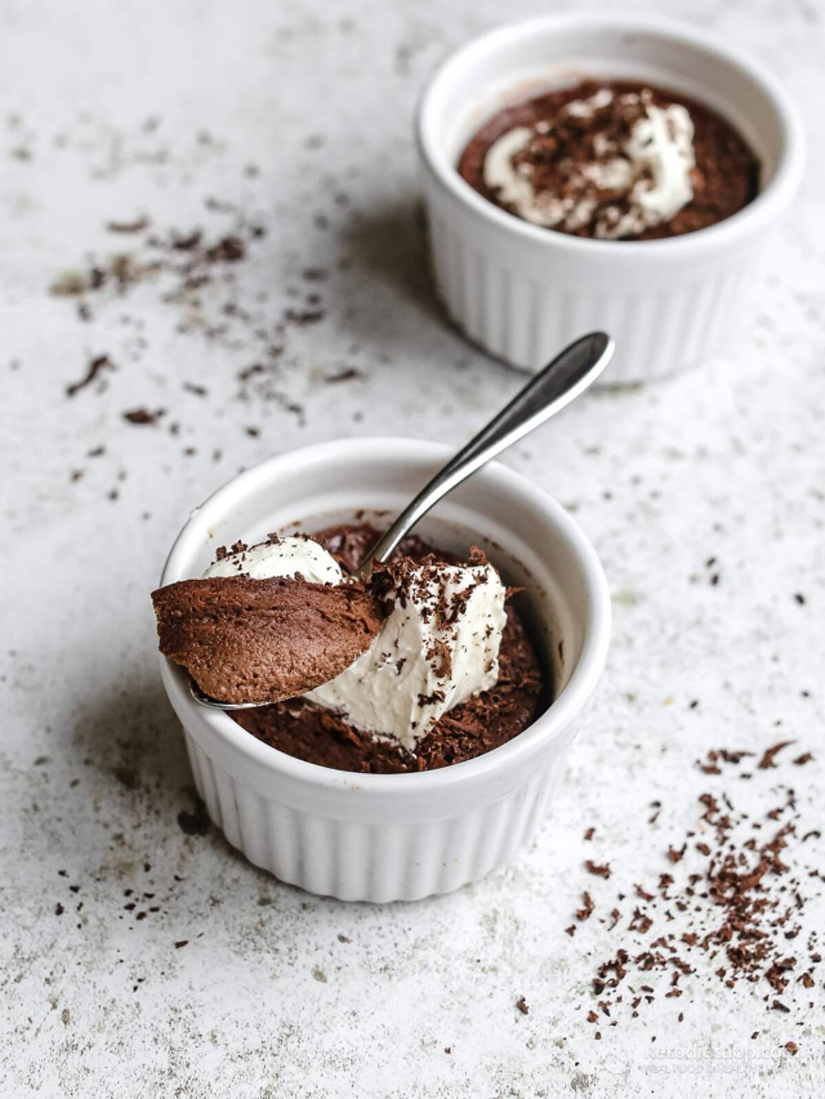 Low-Carb Chocolate Mug Cheesecake | KetoDiet Blog