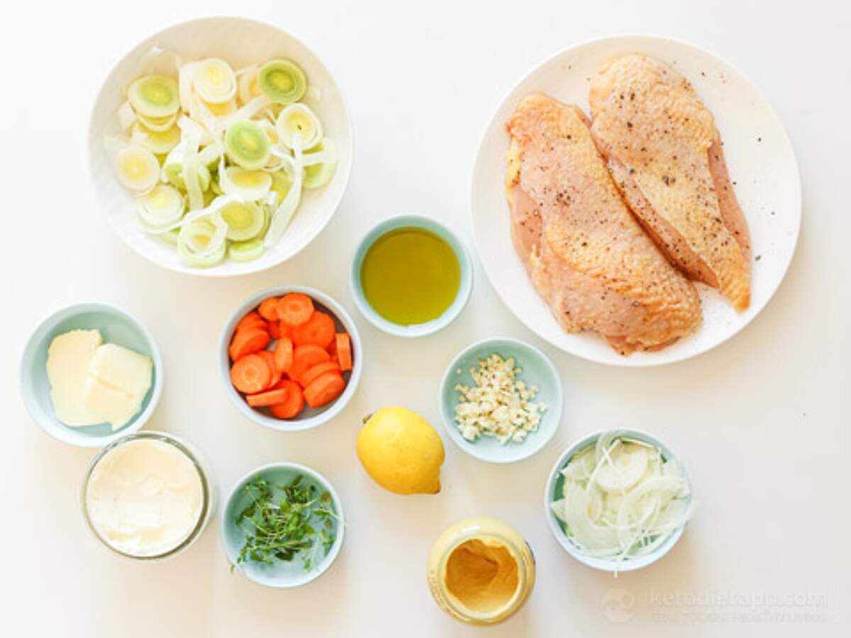 Low-Carb Breton Chicken | KetoDiet Blog