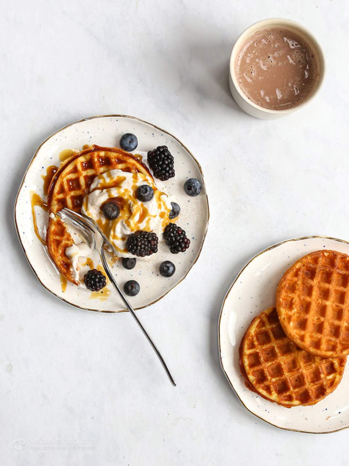 The Best Ever Sweet Keto Chaffles | KetoDiet Blog
