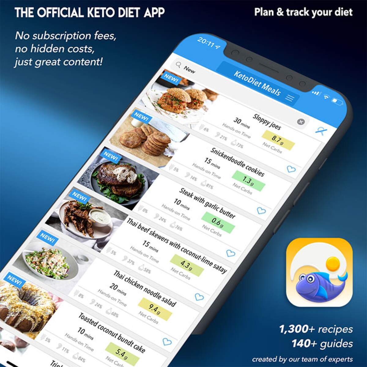 KetoDiet App Got Even Better: 1,300 Recipes & Thousands of Restaurant ...