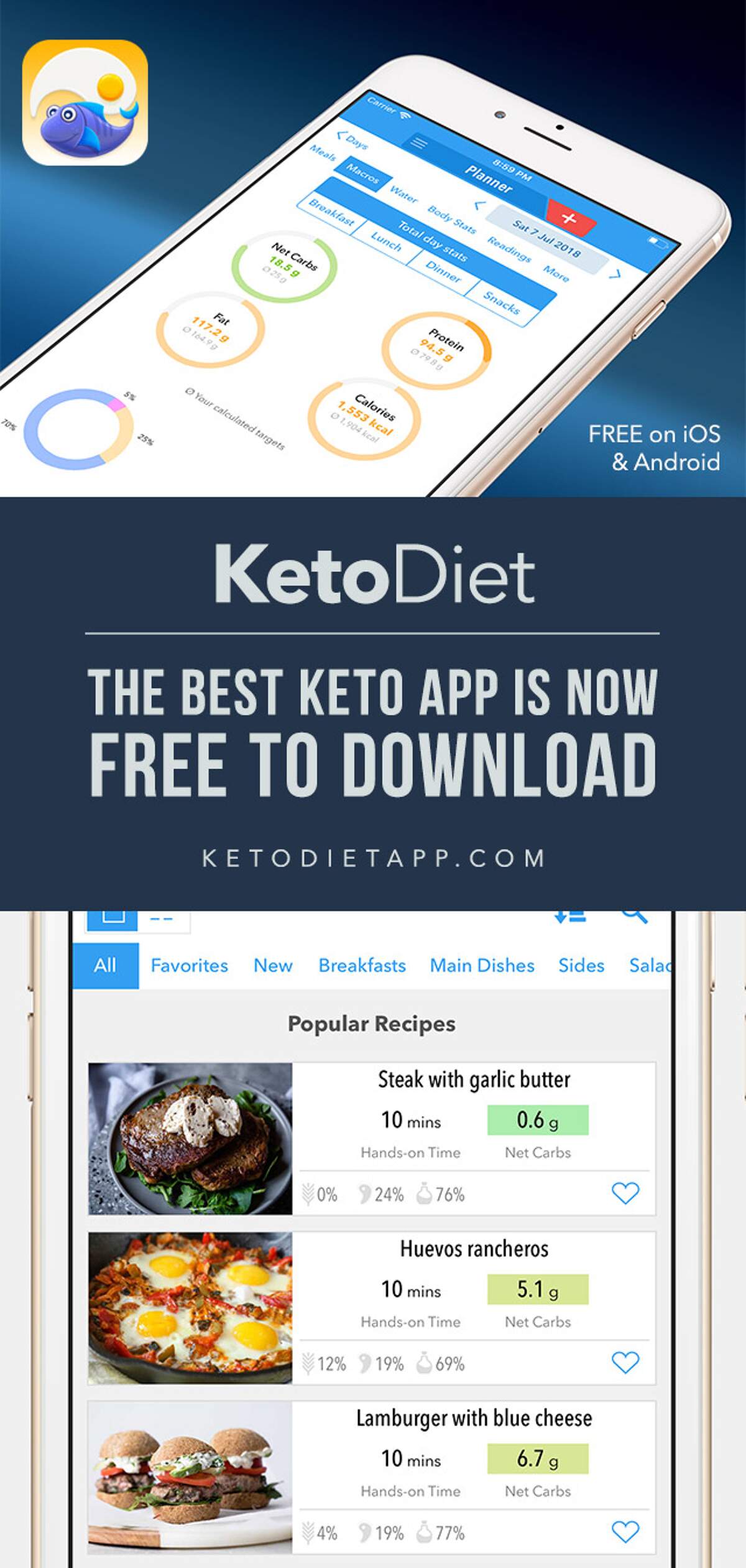 The Best Keto App is Now Free To Download! | KetoDiet Blog