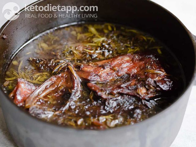 Slow-cooked rabbit in wine | Recipes | The ultimate low-carb diet app ...